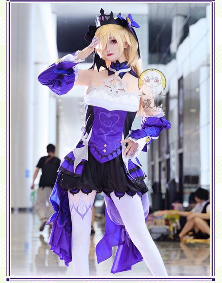 Genshin Impact Fischl Ein Immernachtstraum Skin Cosplay, Hobbies & Toys ...