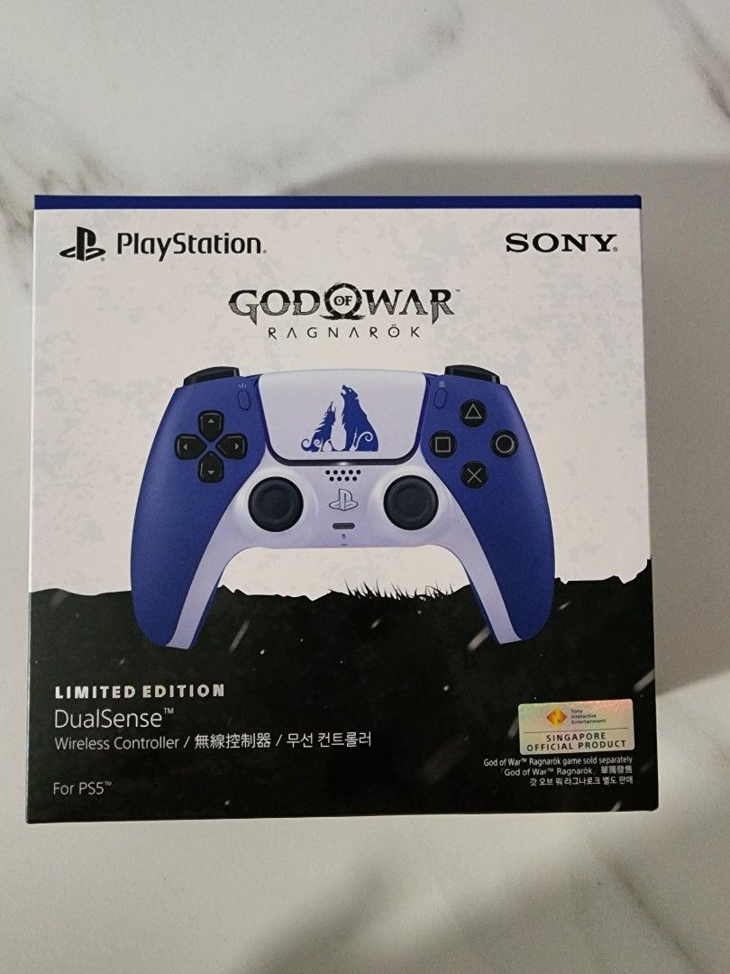 God of War Ragnarok Ps5 Controller Limited Edition, Video Gaming ...