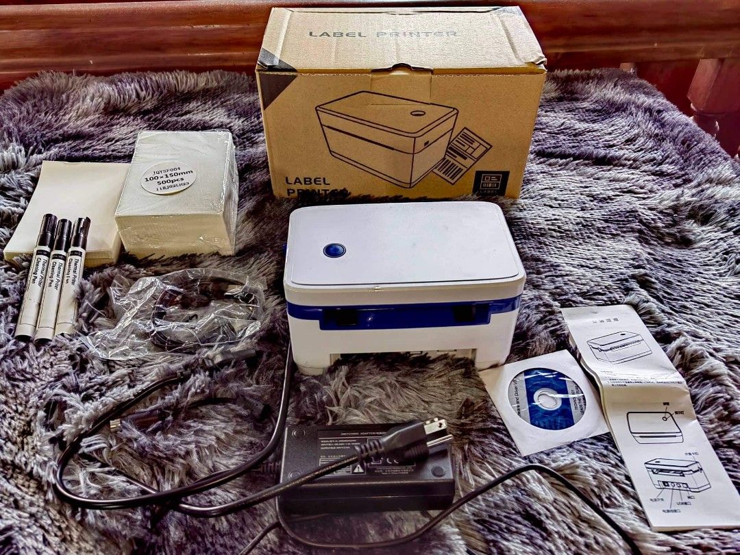 GOOJPRT A6 Bluetooth Thermal Label Printer / Shipping Label, Computers ...