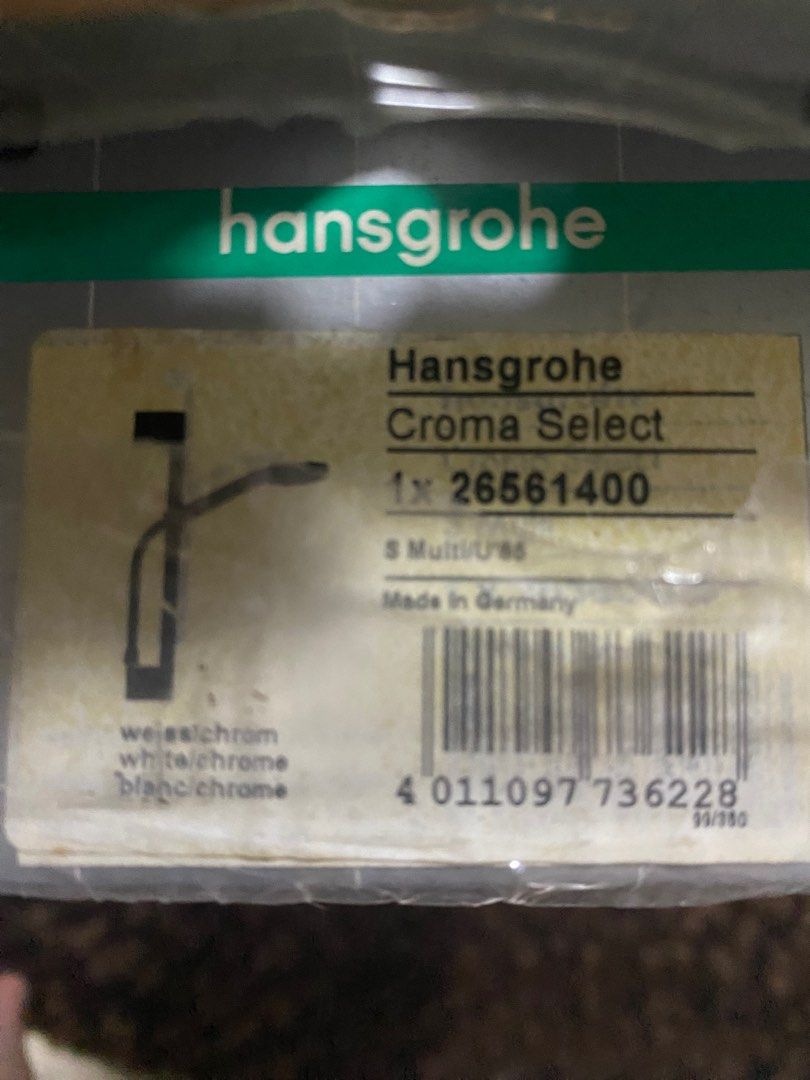 Hansgrohe Croma Select s multi set 65 cm, Furniture & Home Living ...