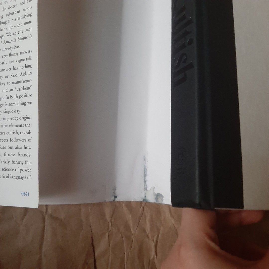 (Hardcover) Cultish by Amanda Montell, Hobbies & Toys, Books ...