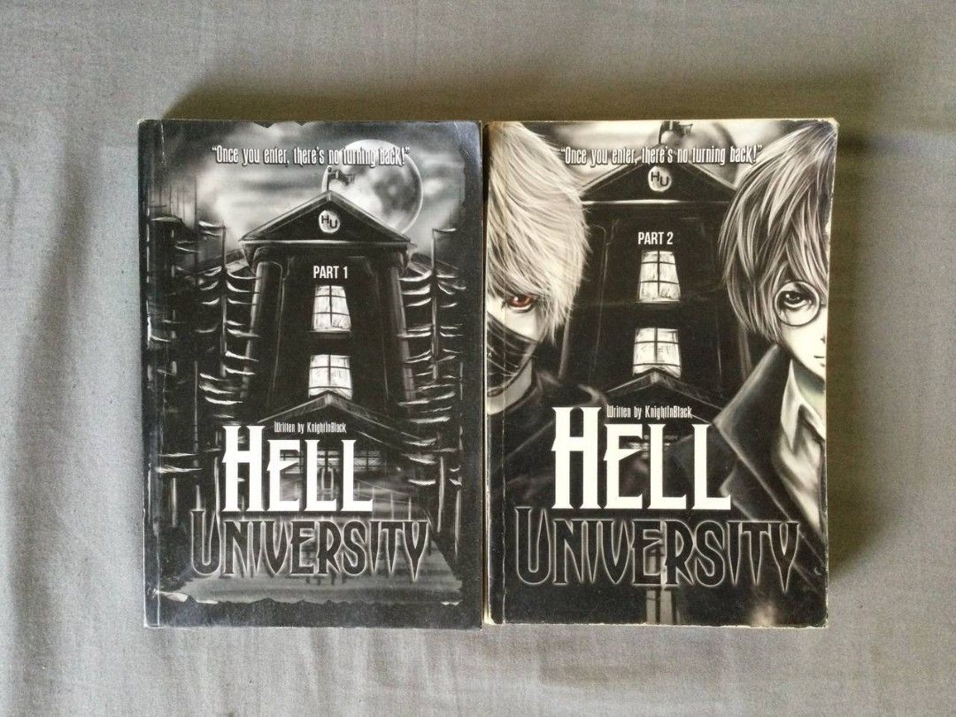 Hell University Part 1&2 - KnightInBlack, Hobbies & Toys, Books ...