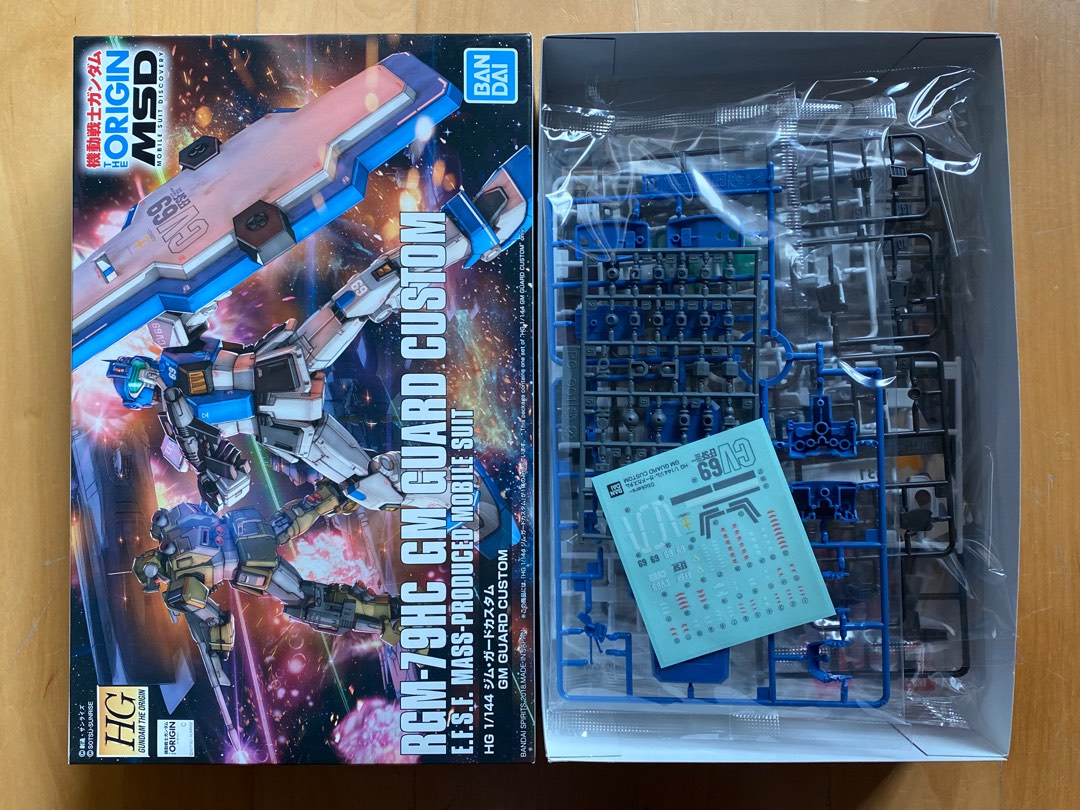 HG GTO GM Guard Custom 高達模型 1/144, 興趣及遊戲, 玩具 & 遊戲類 - Carousell