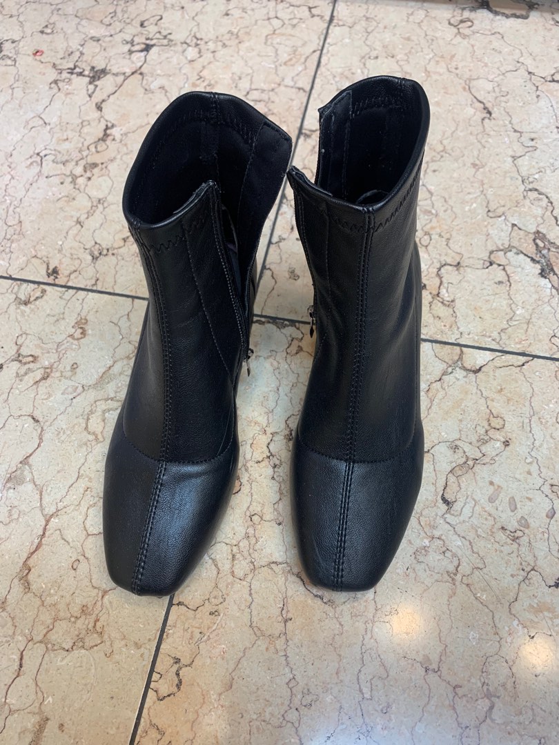 High Cut Heel Boots, Women's Fashion, Footwear, Boots on Carousell