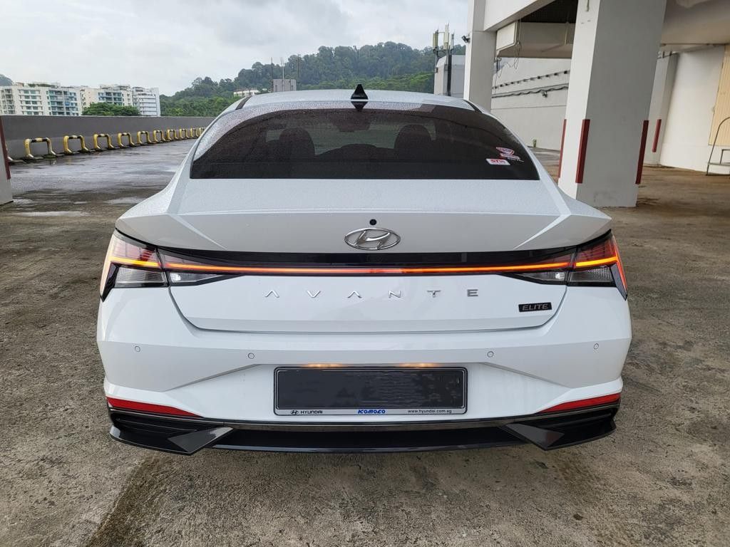 Hyundai Avante Elite Model - 2022 B.New White, Cars, Car Rental on ...