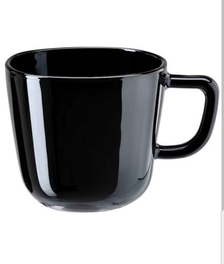IKEA Mug (13oz, black), Furniture & Home Living, Kitchenware ...