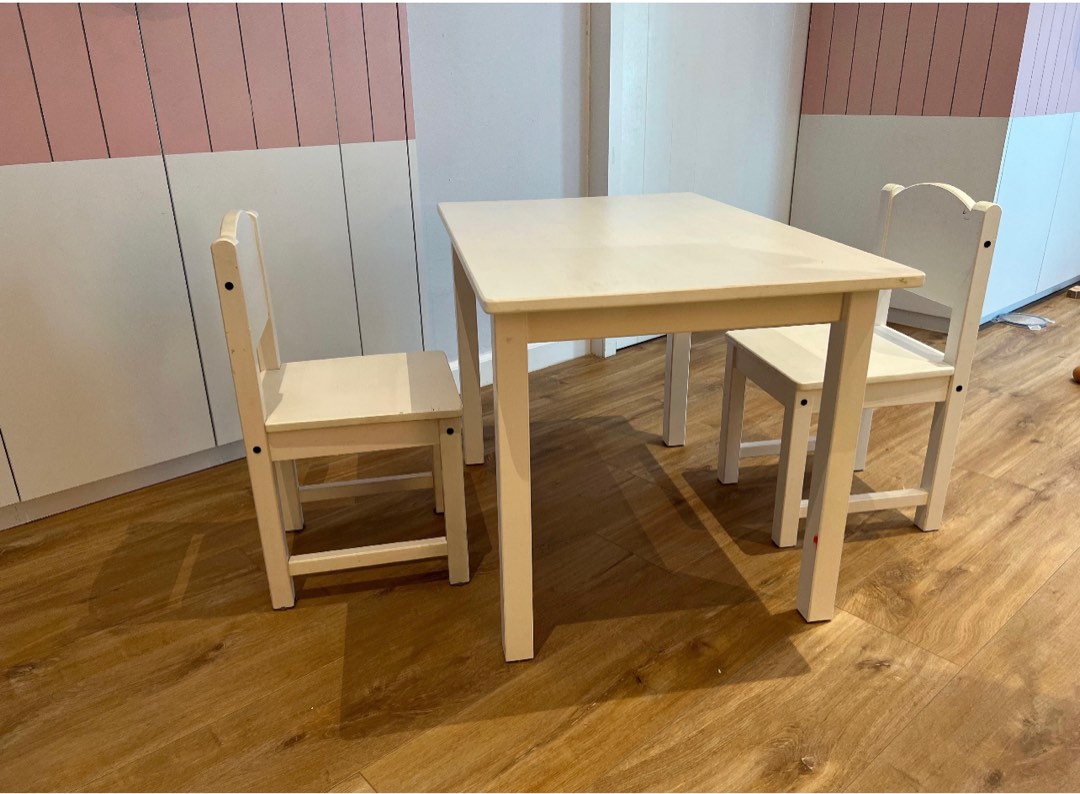 IKEA SUNDVIK children’s table - White, Furniture & Home Living ...