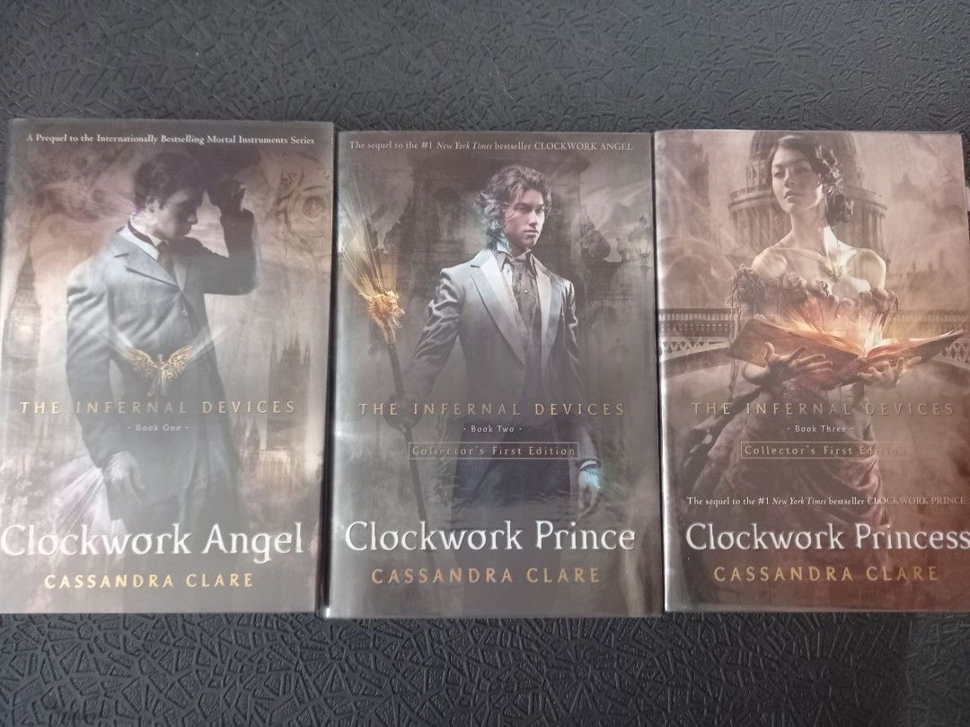 Infernal Devices Trilogy by Cassandra Clare (HB, SIGNED), Hobbies ...
