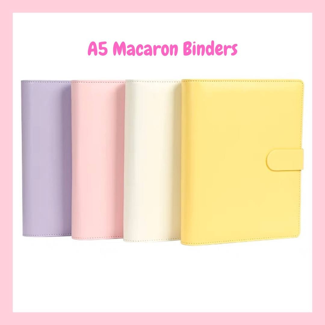 [INSTOCK] A5 Macaron Binder, Hobbies & Toys, Memorabilia & Collectibles ...