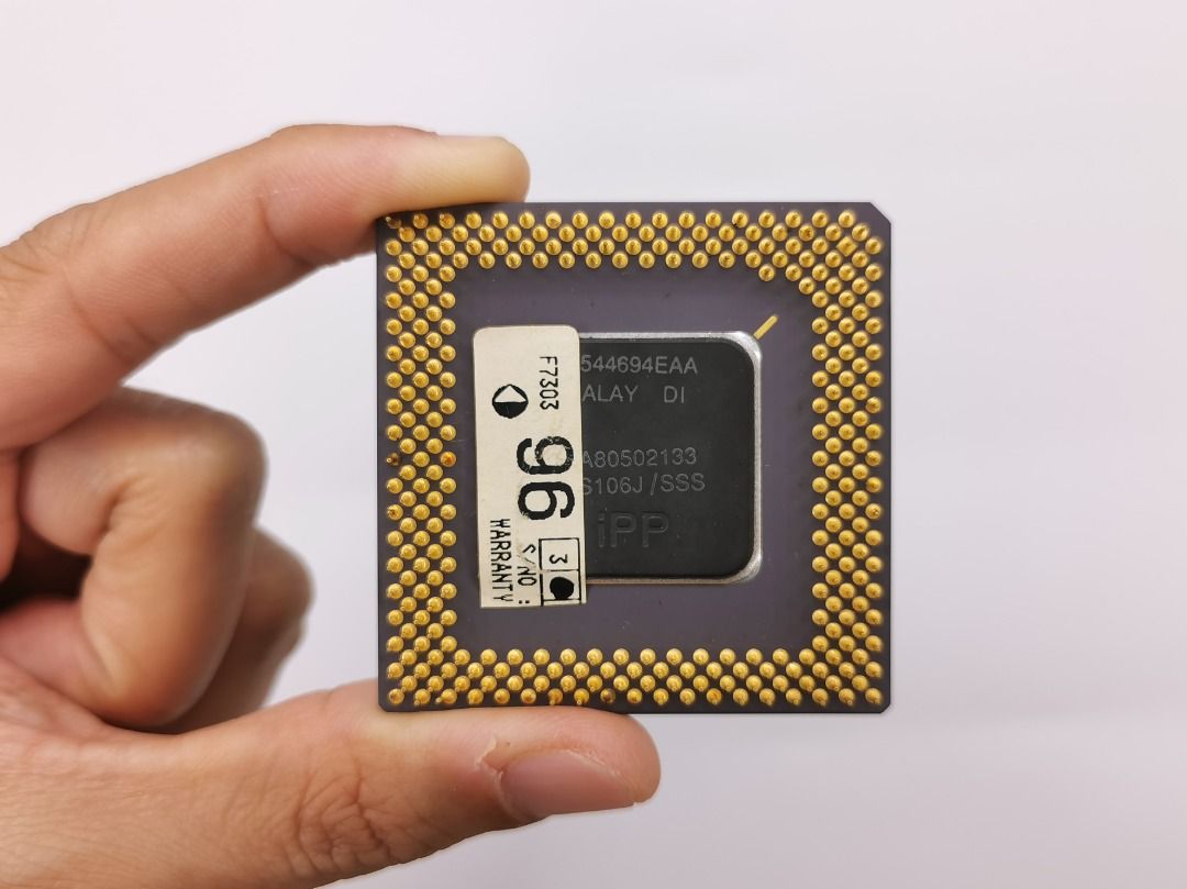 Vintage Intel Pentium 1 Processor, Computers & Tech, Parts ...