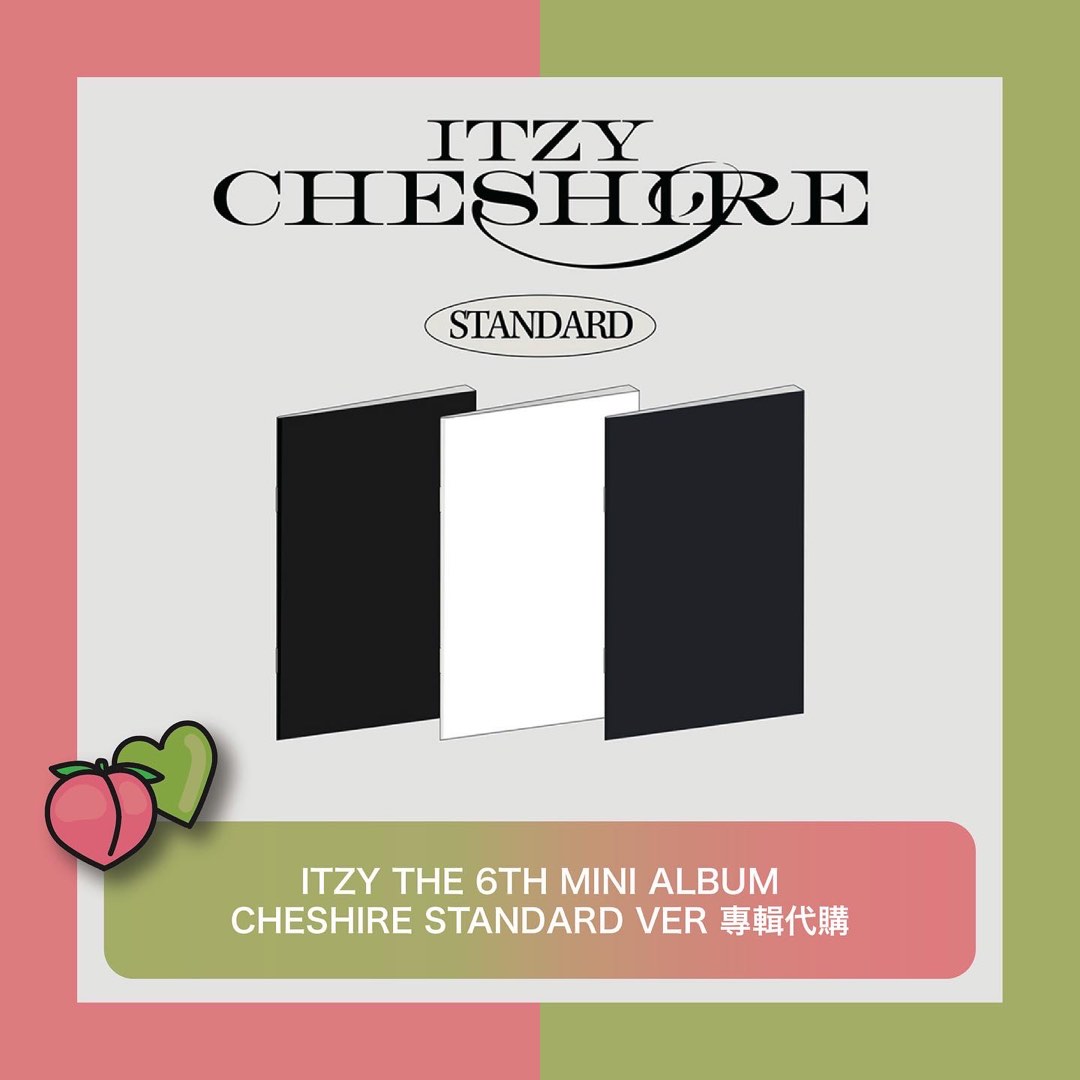 ITZY THE 6TH MINI ALBUM CHESHIRE STANDARD LIMITED VER 專輯 周邊 小卡 代購, 興趣及遊戲, 收藏品及紀念品, 韓流 - Carousell