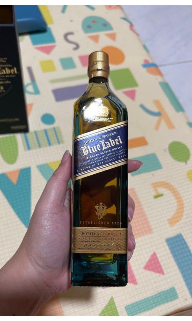 Johnnie Walker Blue Label 20cl, Food & Drinks, Alcoholic Beverages on ...