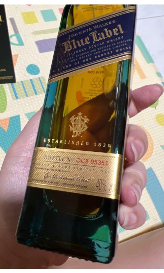 Johnnie Walker Blue Label 20cl, Food & Drinks, Alcoholic Beverages on ...