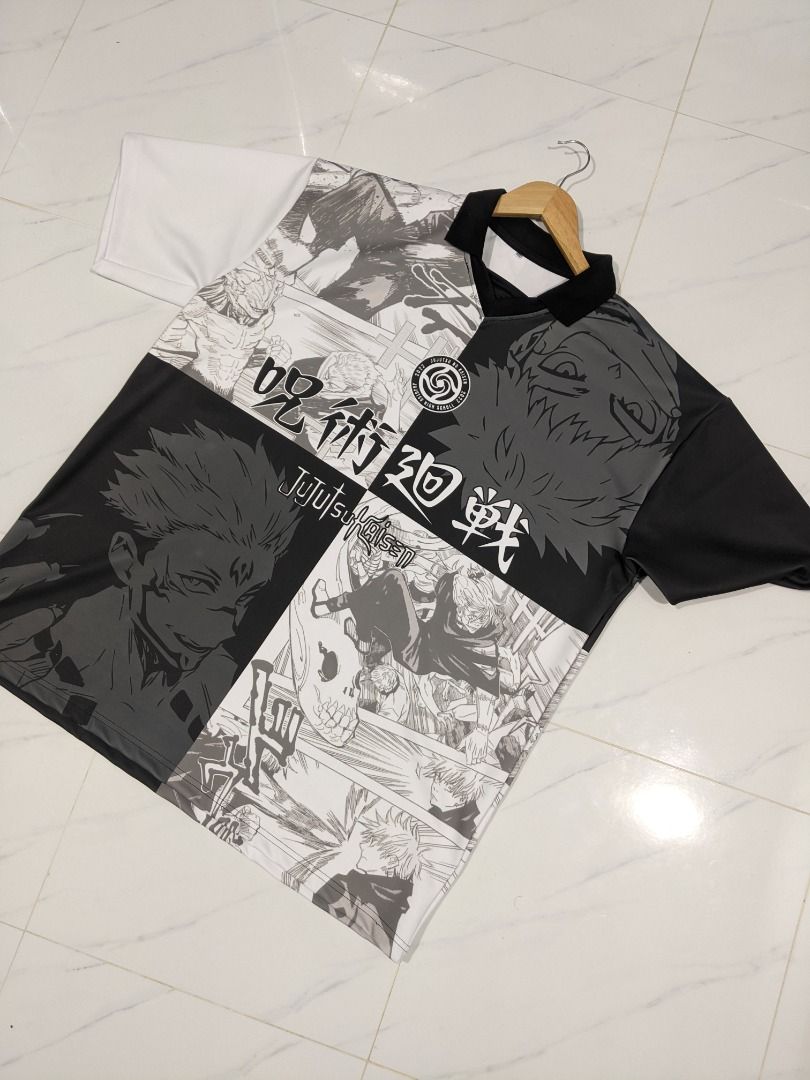 JUJUTSU KAISEN MERCH JERSEY, Men's Fashion, Tops & Sets, Tshirts & Polo ...