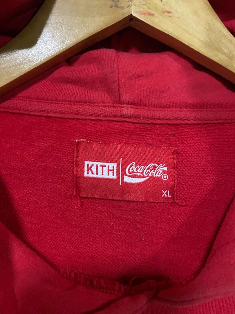 Kith x Coca Cola Hoodie, Men's Fashion, Tops & Sets, Hoodies on Carousell