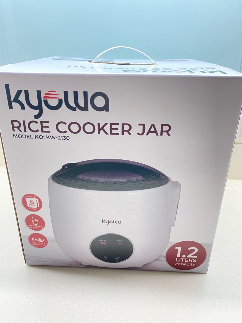 Kyowa rice cooker non stick 6cups, TV & Home Appliances, Kitchen ...