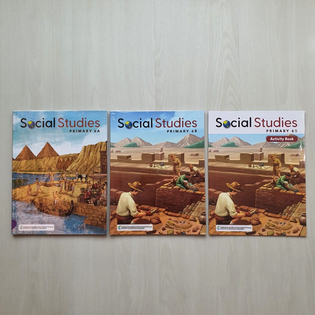 Latest Edition P6 Social Studies Textbook & Activity Book 6A 6B ...