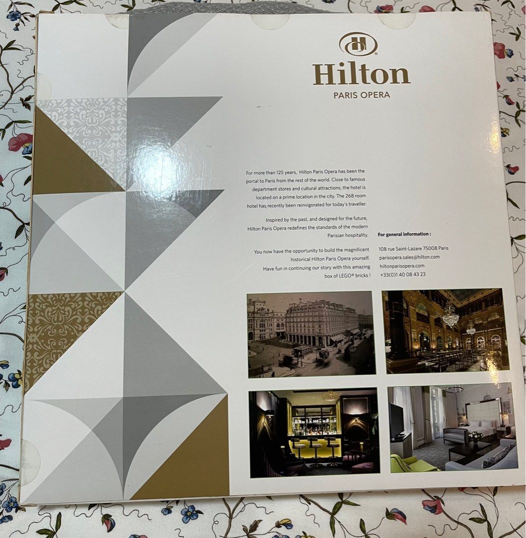 Lego Paris Hilton Hotel limited edition, Hobbies & Toys, Toys & Games ...