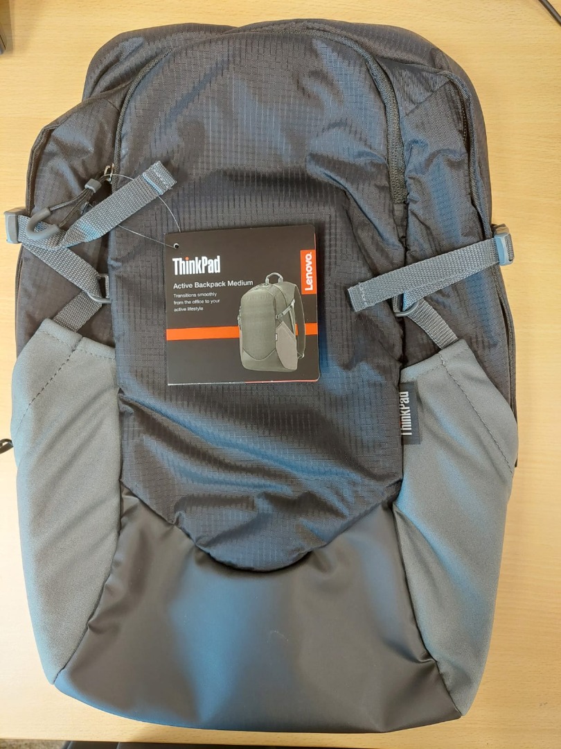Lenovo Thinkpad Active Backpack Men S Fashion Bags Backpacks On Carousell