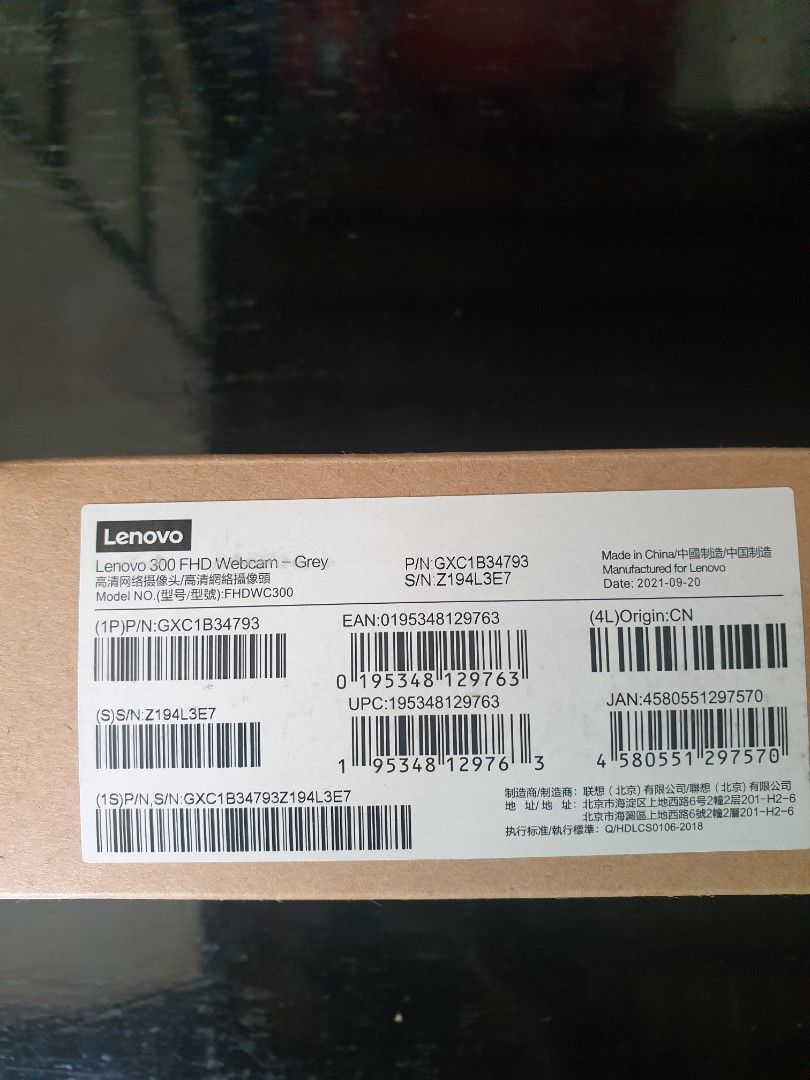 Lenovo webcam, Computers & Tech, Parts & Accessories, Webcams on Carousell