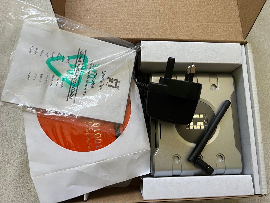 Level One Router, 電腦＆科技, 電腦周邊及配件, Wifi及上網相關產品 - Carousell