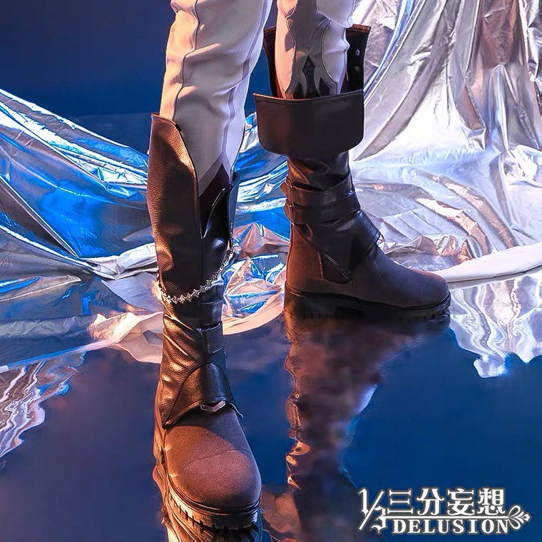 LF 1/3 delusion Genshin Impact Childe tartaglia cosplay shoes boots ...