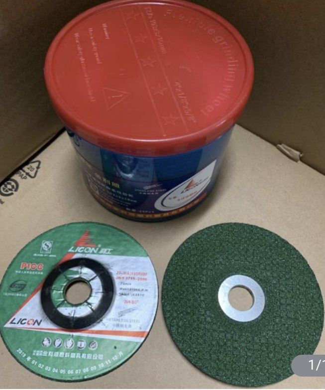 Licon Grinding Disc 100 X 3.0 X 16MM - Green (WA80) ( 25PC/BOX ...