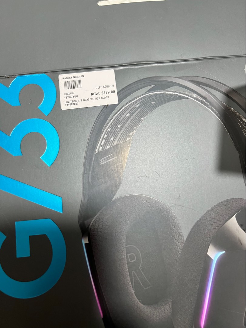 Logitech G733, Audio, Headphones & Headsets on Carousell