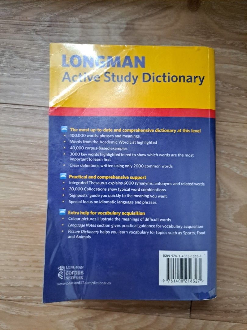 Longman Active Study Dictionary, Hobbies & Toys, Books & Magazines ...