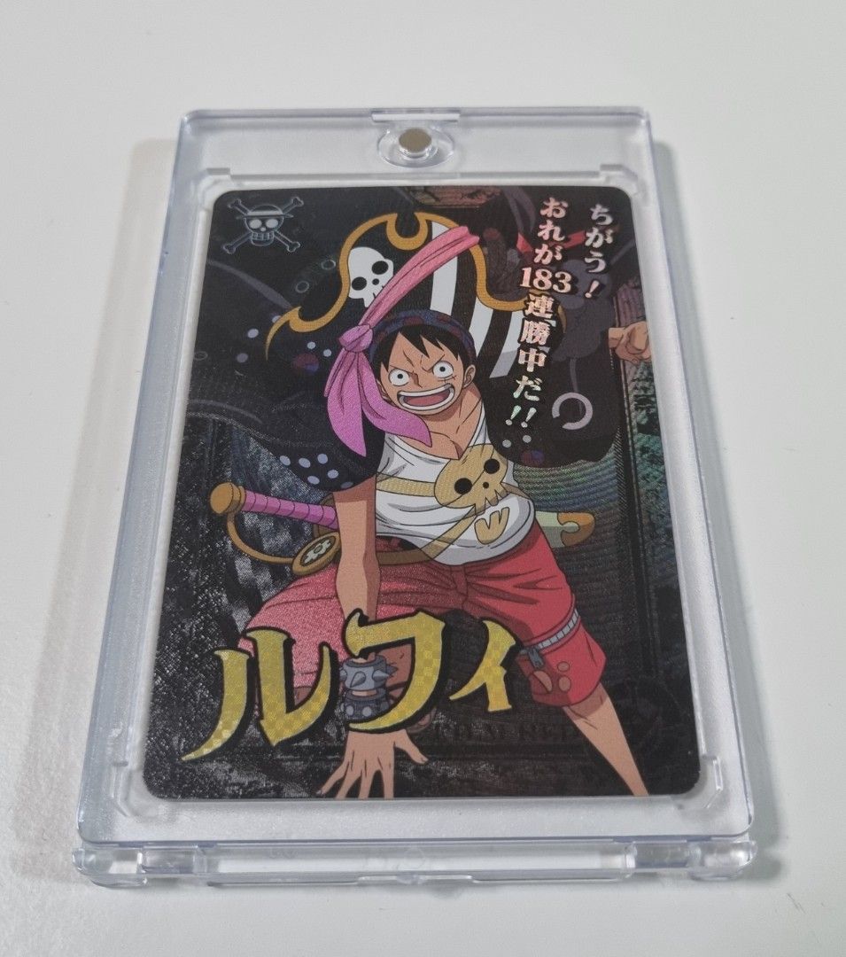 Luffy ONE PIECE FILM RED CARD, Hobbies & Toys, Memorabilia ...