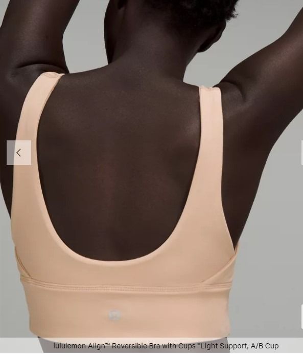 lululemon Align™ Reversible Bra with Cups, Women's Fashion, Activewear ...