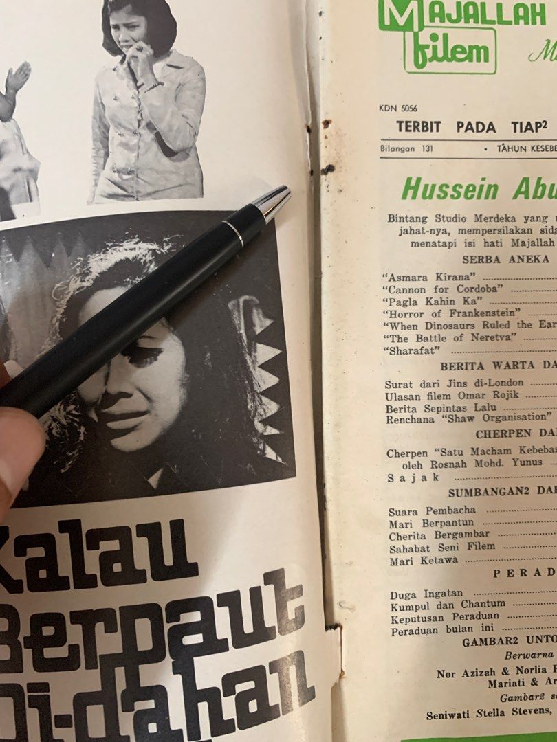 Majallah Filem #131 - Feb 1971, Hobbies & Toys, Books & Magazines, Magazines on Carousell