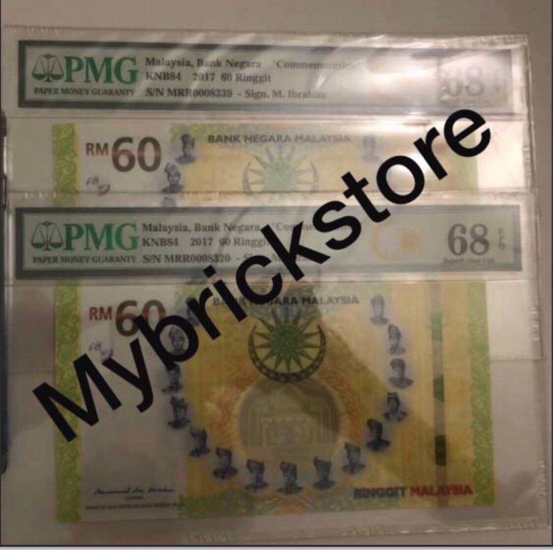 Malaysia commemorative rm60 banknote, Hobbies & Toys, Collectibles ...