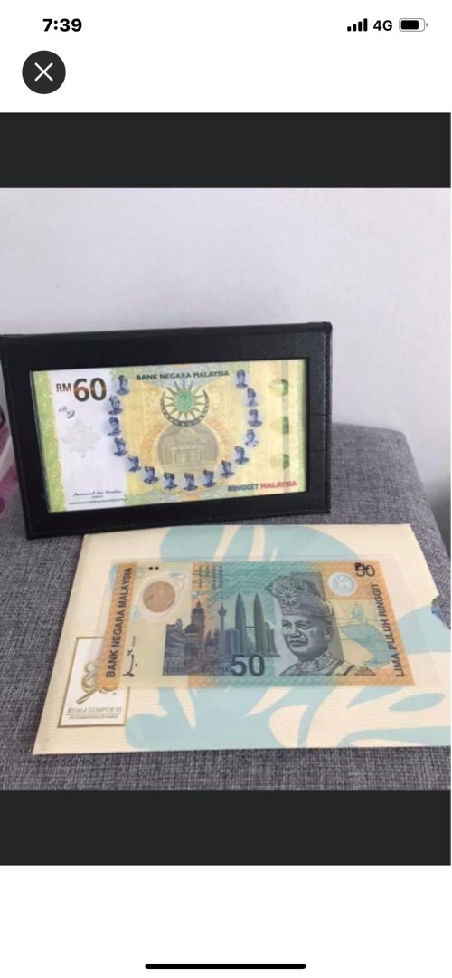 Malaysia notes (RM60 & RM 50), Hobbies & Toys, Memorabilia ...