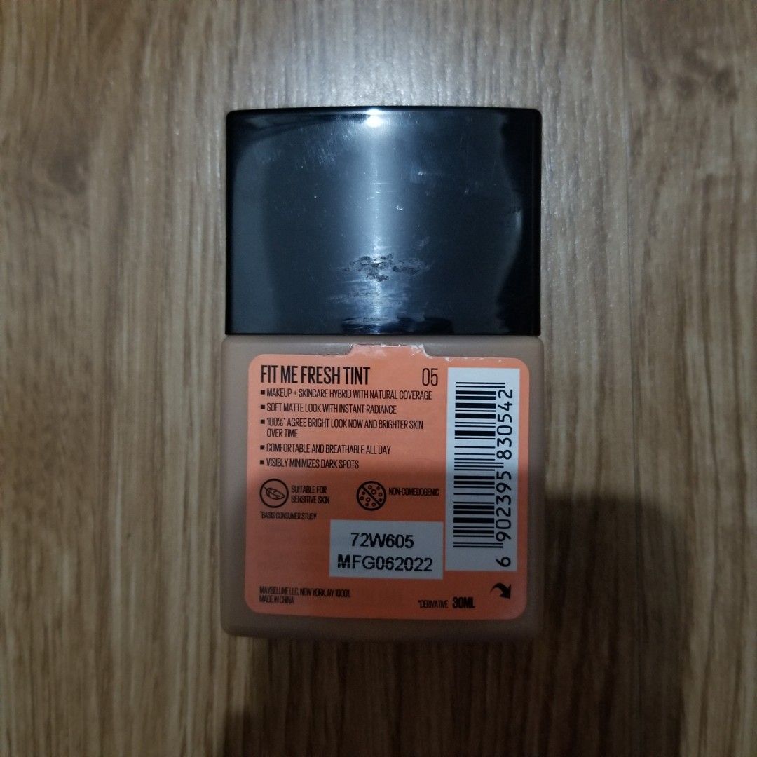 Maybelline Fit Me Fresh Skin Tint #05, Beauty & Personal Care, Face ...