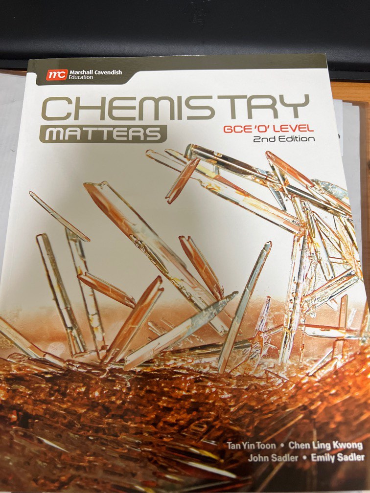 MC Chemistry Matters GCE O Level 2nd edition, Hobbies & Toys, Books ...