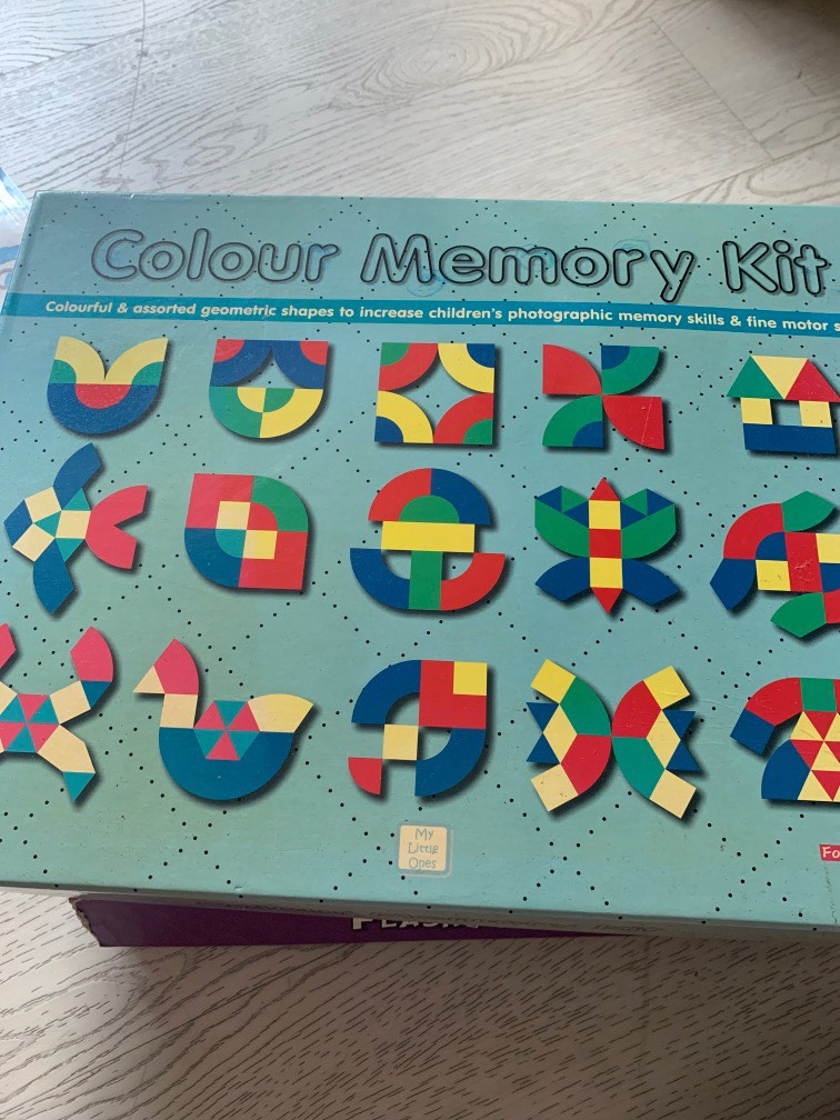 Memory kit for right brain training, Hobbies & Toys, Toys & Games on ...