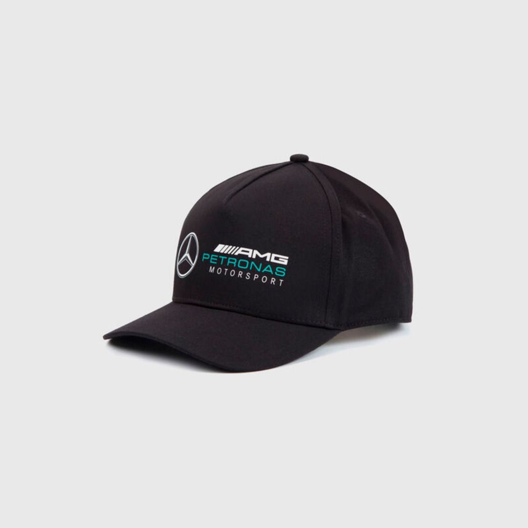 Mercedes-AMG Petronas Racer Logo Cap Black Color with AMD Logo, Men's ...