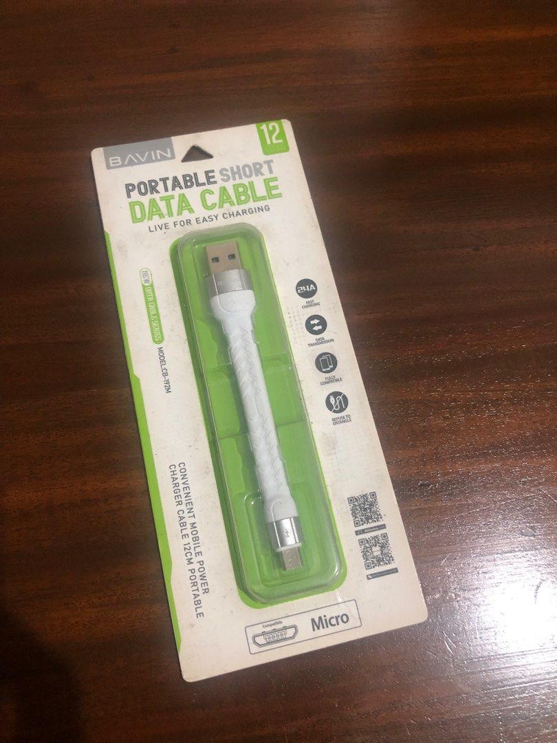 Micro Short Data Cable, Mobile Phones & Gadgets, Mobile & Gadget ...