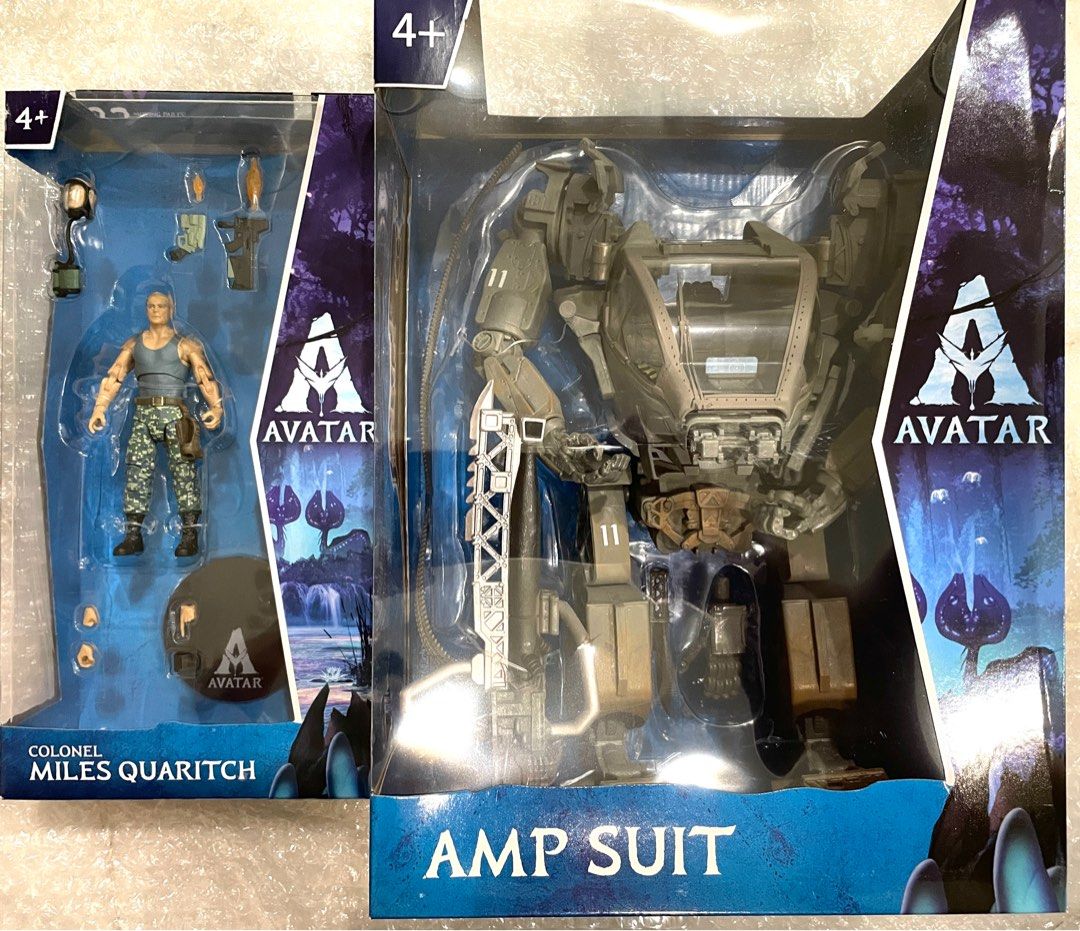 MISB AMP SUIT & Colonel Miles Quaritch Mcfarlane toys avatar, Hobbies ...