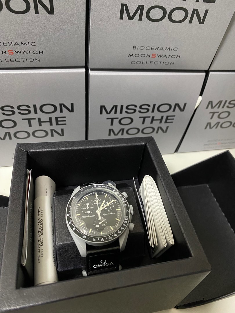 Moon omega x swatch, Luxury, Watches on Carousell