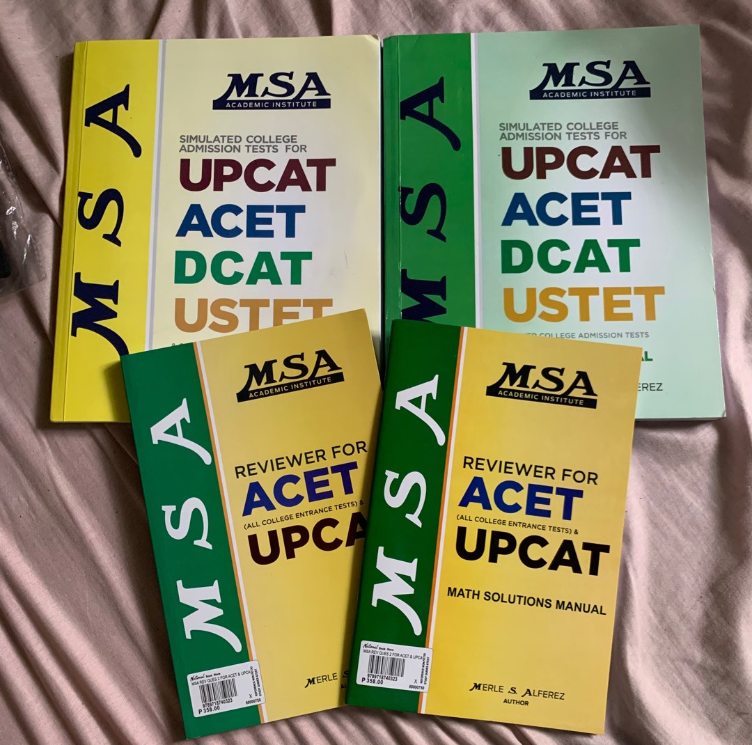 MSA College Reviewers, Hobbies & Toys, Books & Magazines, Textbooks on ...