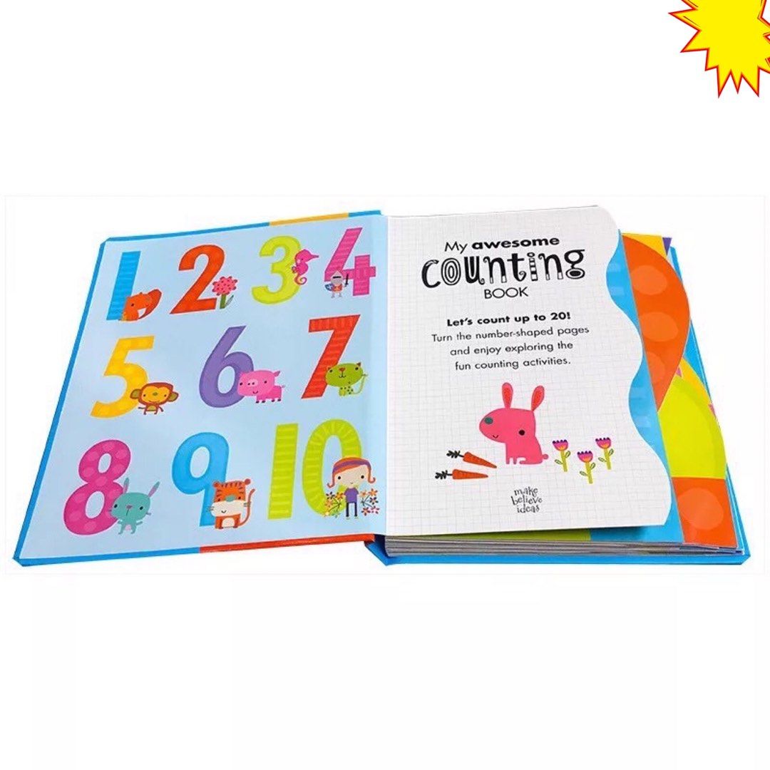 My awesome counting book, Hobbies & Toys, Books & Magazines, Children's ...