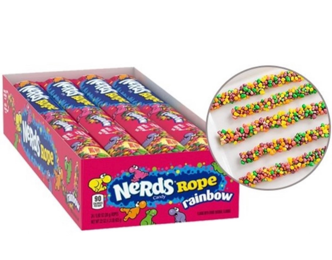 NERDS ROPE , american candy , tiktok candy, Food & Drinks, Packaged ...