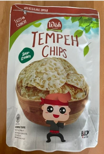 New! Sour Cream Tempeh Chips; WOH Tempeh Chips. Halal, Gluten Free ...