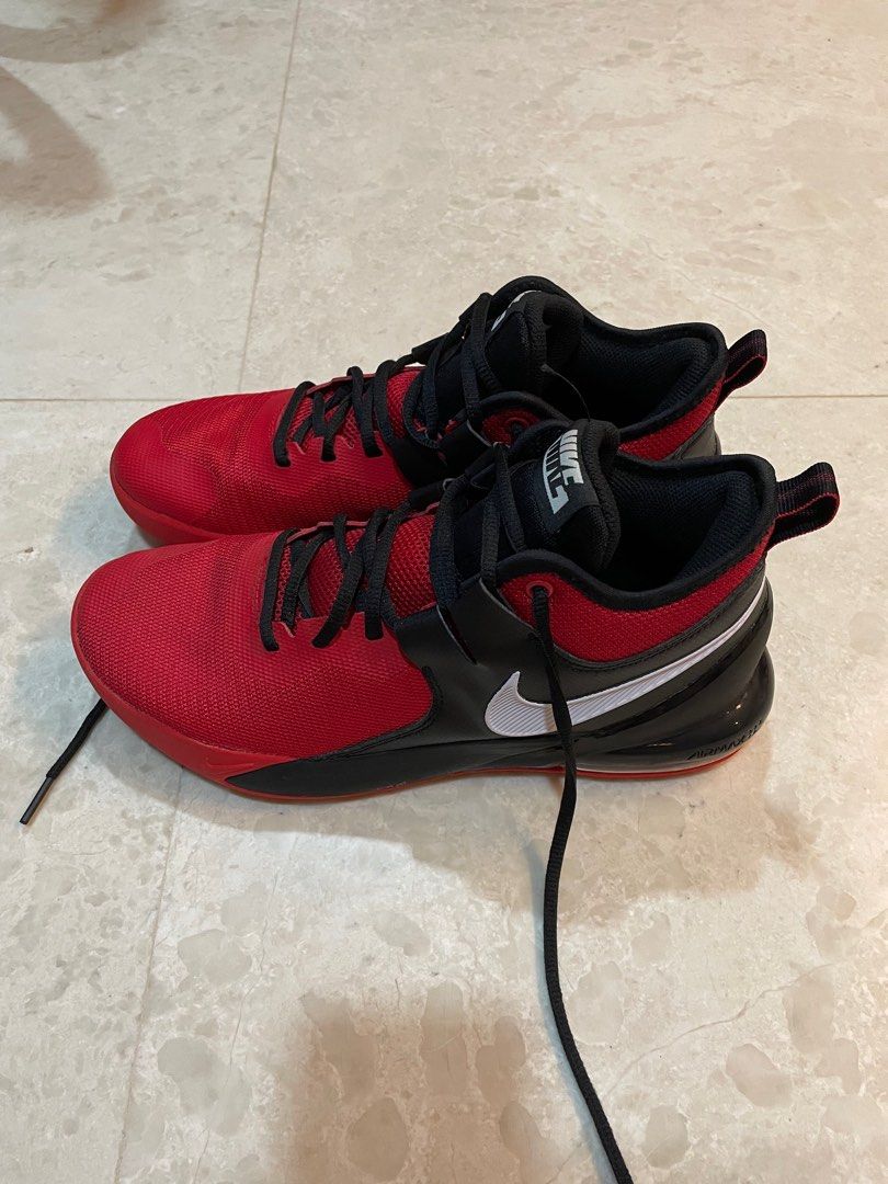 Nike Air Max Impact Basketball Shoes Red/Black, Men's Fashion, Footwear ...