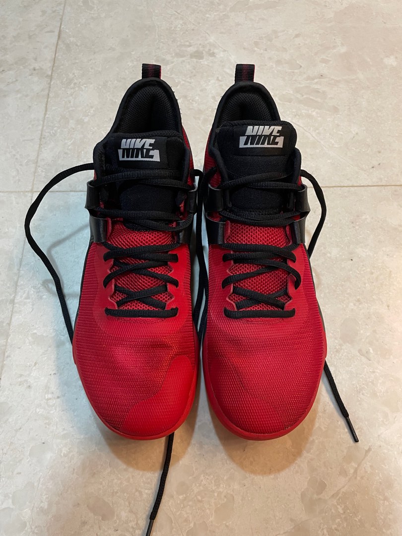 Nike Air Max Impact Basketball Shoes Red/Black, Men's Fashion, Footwear ...