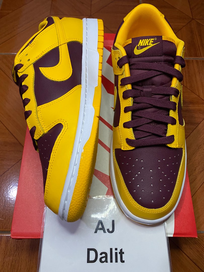 Nike Dunk Low Arizona State - Size 9.5US, Men's Fashion, Footwear ...