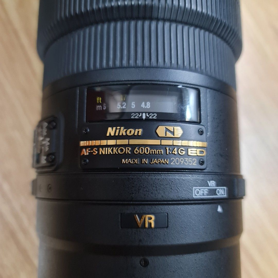 Nikon 600mm f4 VR 2, Photography, Lens & Kits on Carousell