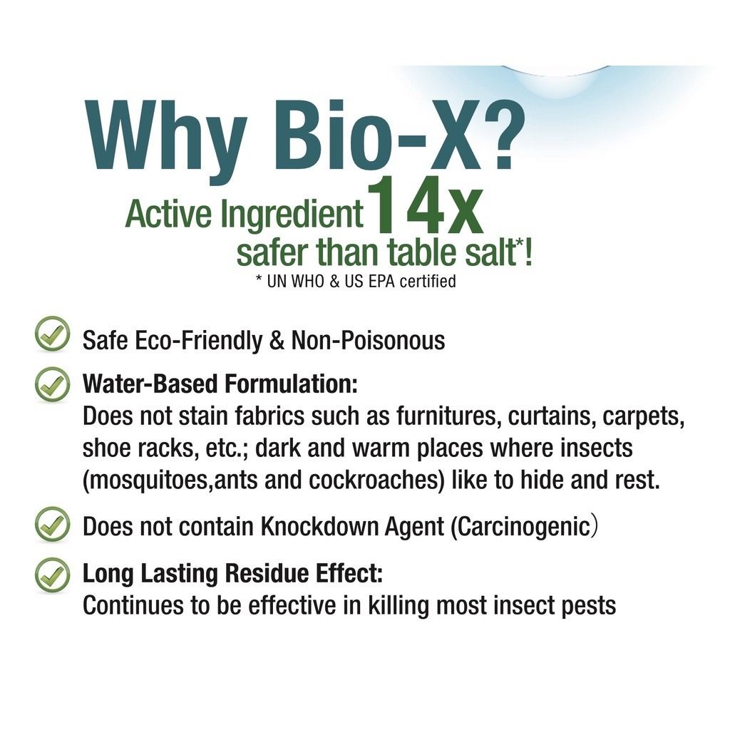 Bio-X Non-Toxic 3 In 1 Insecticide, Disinfectant & Deodorizer ...